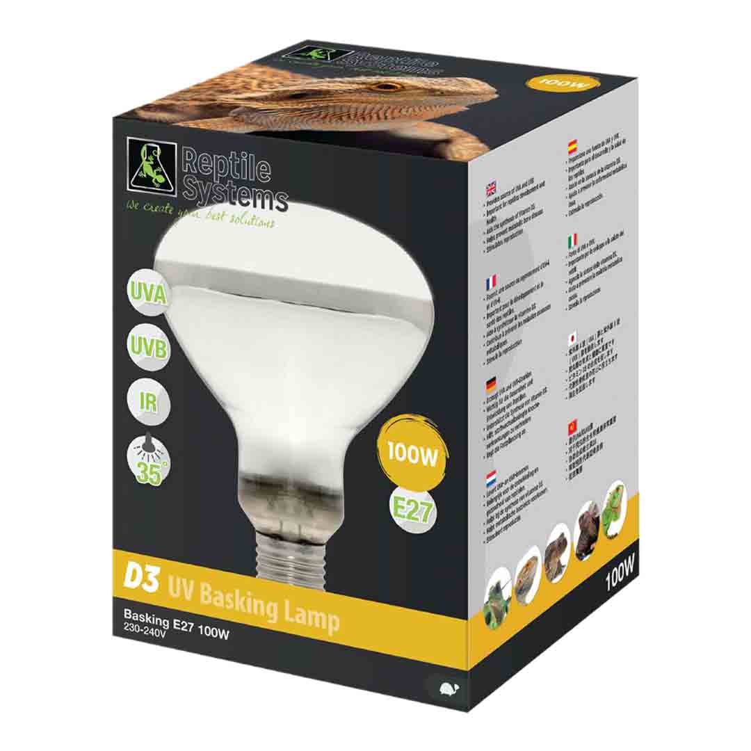 Reptile Systems Basking Lamp | 100W E27