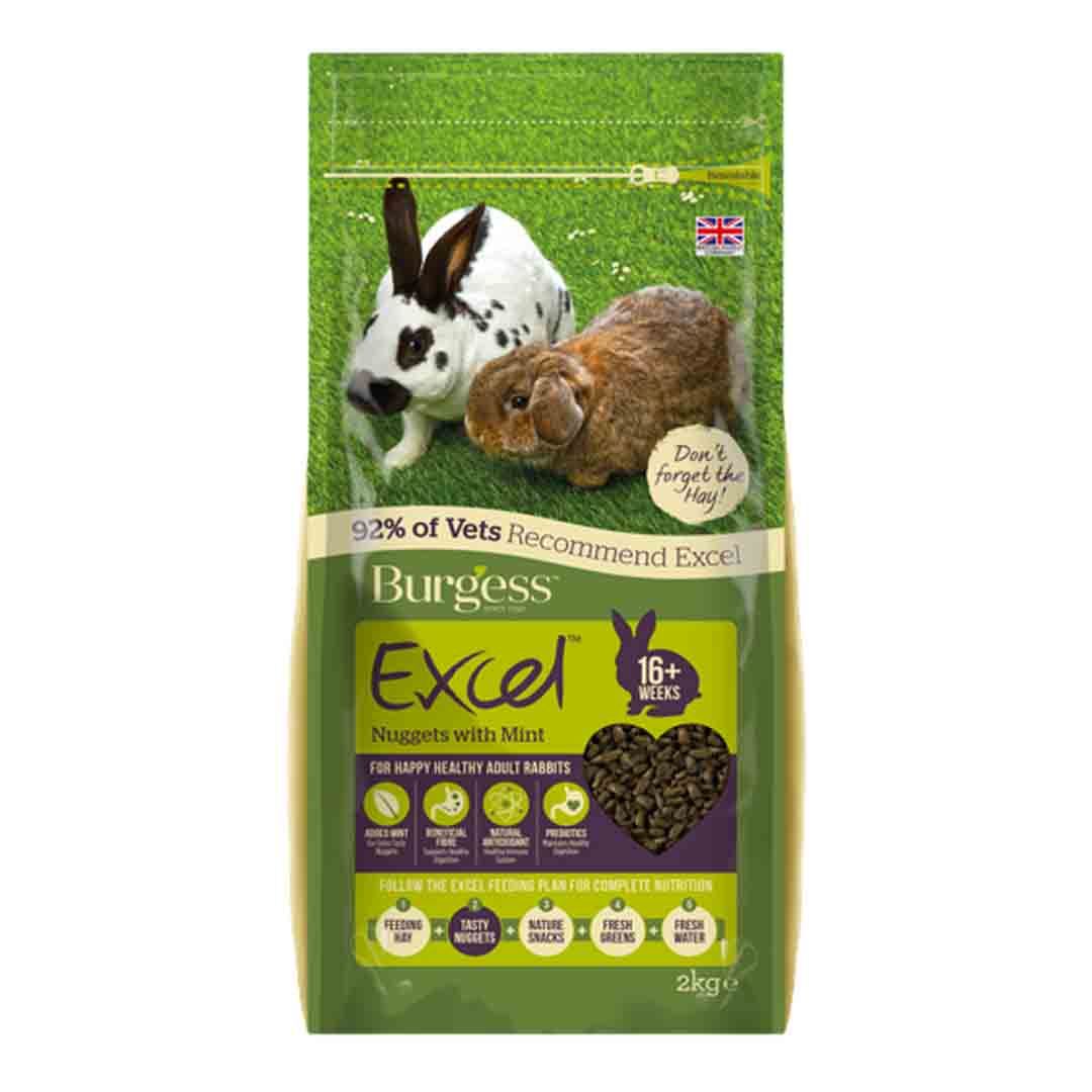 Excel Rabbit Adult Tasty Nuggets | Rabbit Food & Treats