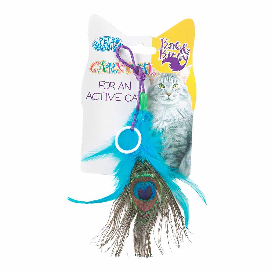 Pet Brands Cat Ball and Ribbons | Cat Toy