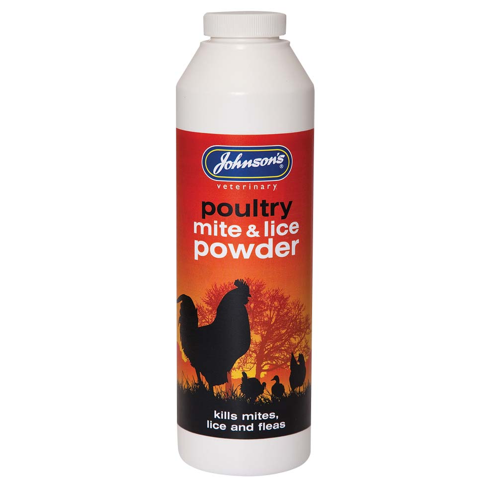 Johnson's Poultry Mite And Lice Powder 250g | Chicken Health & Treatments