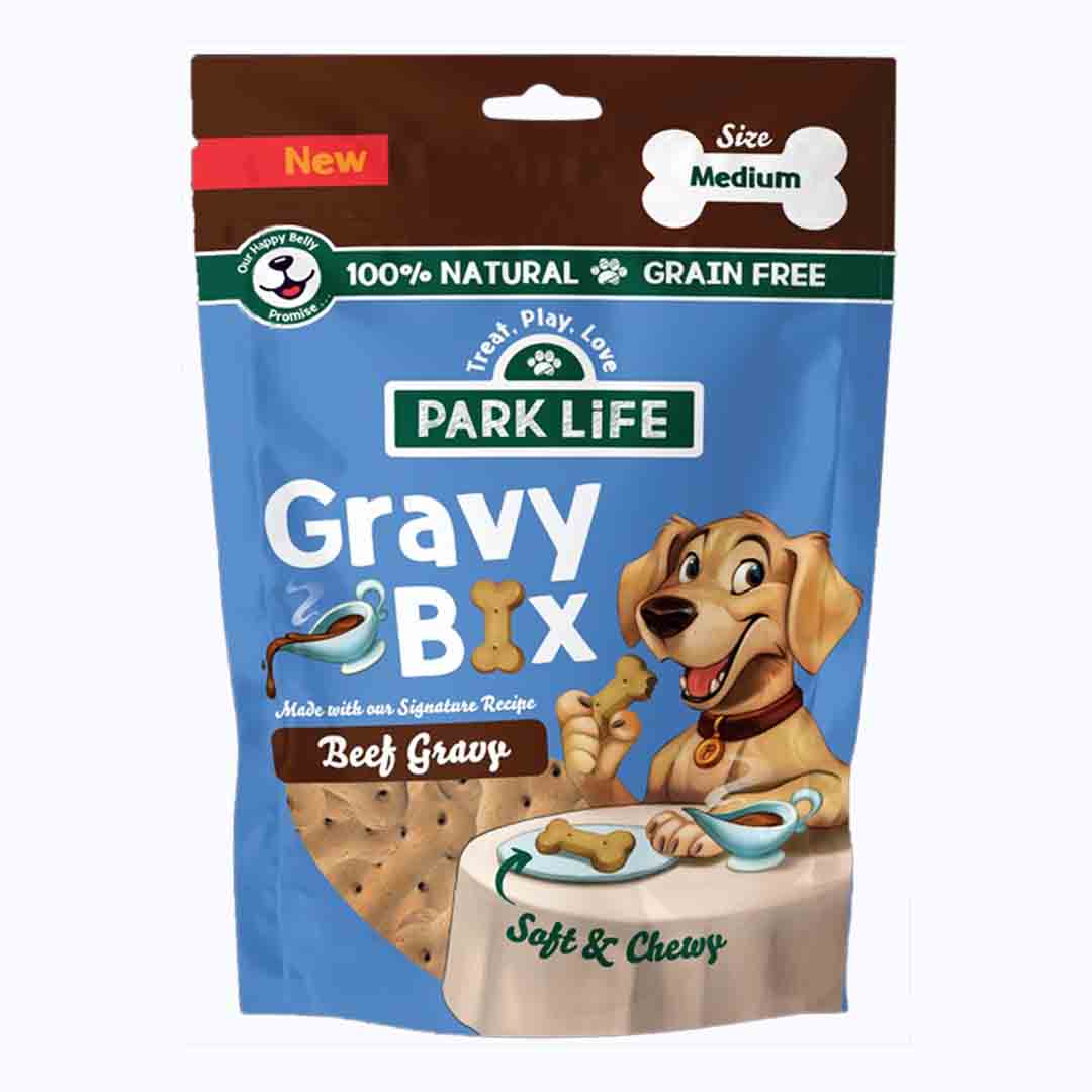 PARK LiFE Gravy Bix Beef Gravy Pouch 100 g | Dog Treat