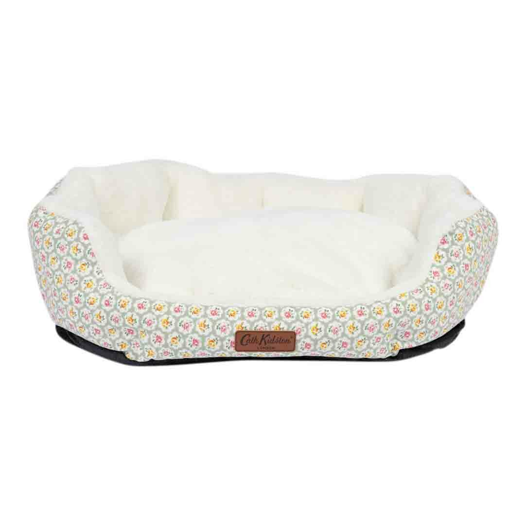 Cath Kidston Provence Rose Cosy Dog Bed S/M | Jollyes