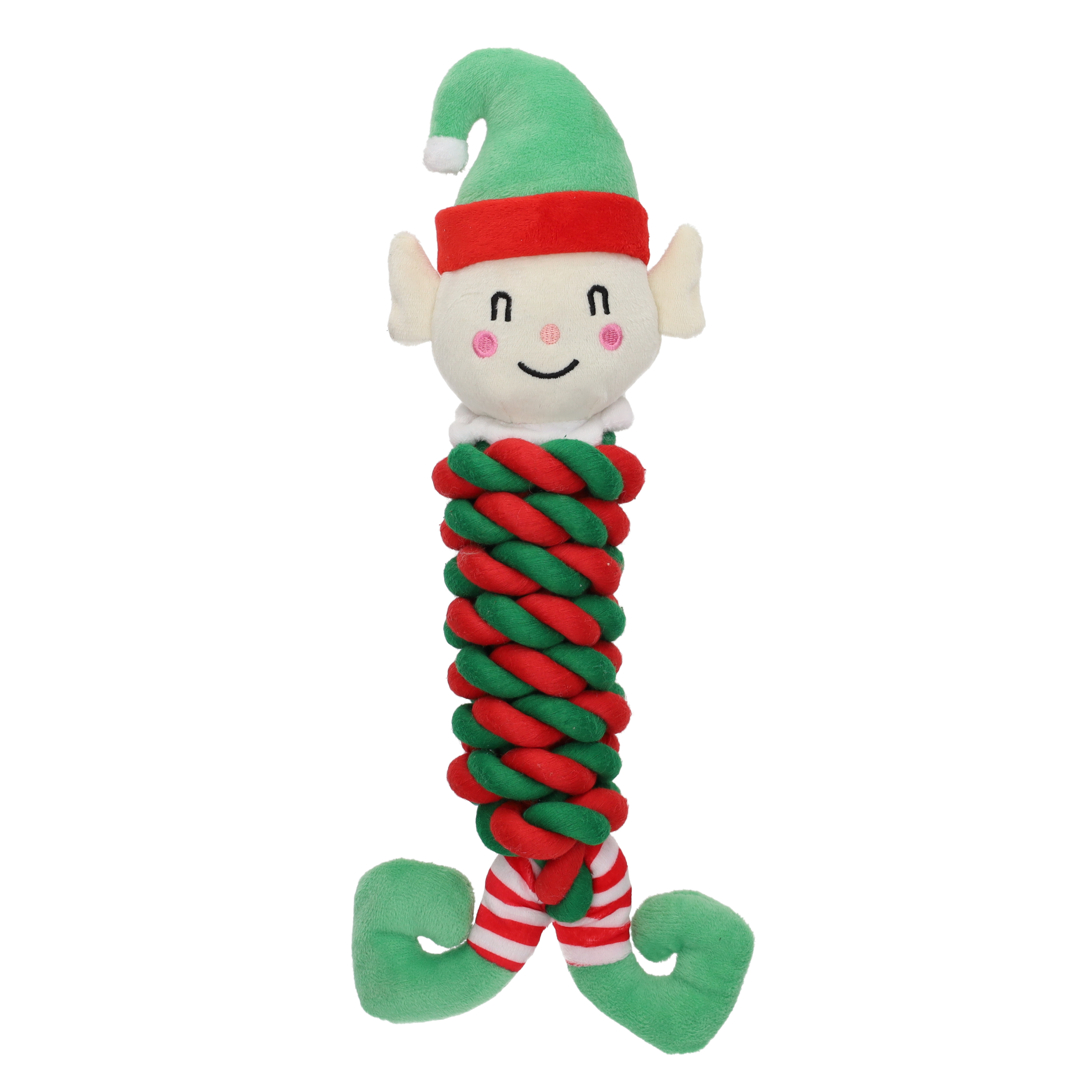 Rufus & Rosie Christmas Elf Rope Dog Toy | Jollyes