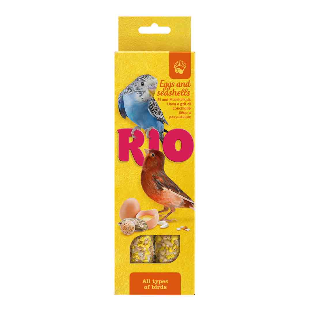 RIO Sticks With Eggs And Seashells | Bird Food