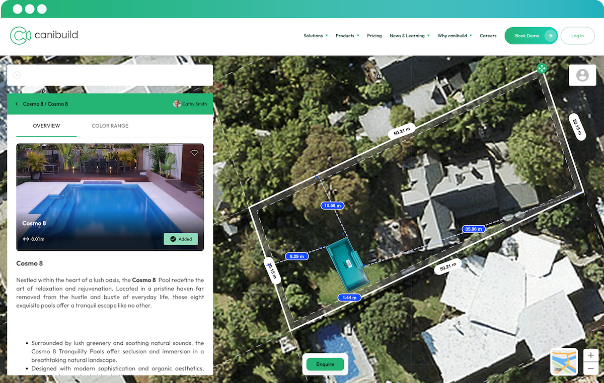 canibuild Web Widget | Lite version of app changing the way builders sell