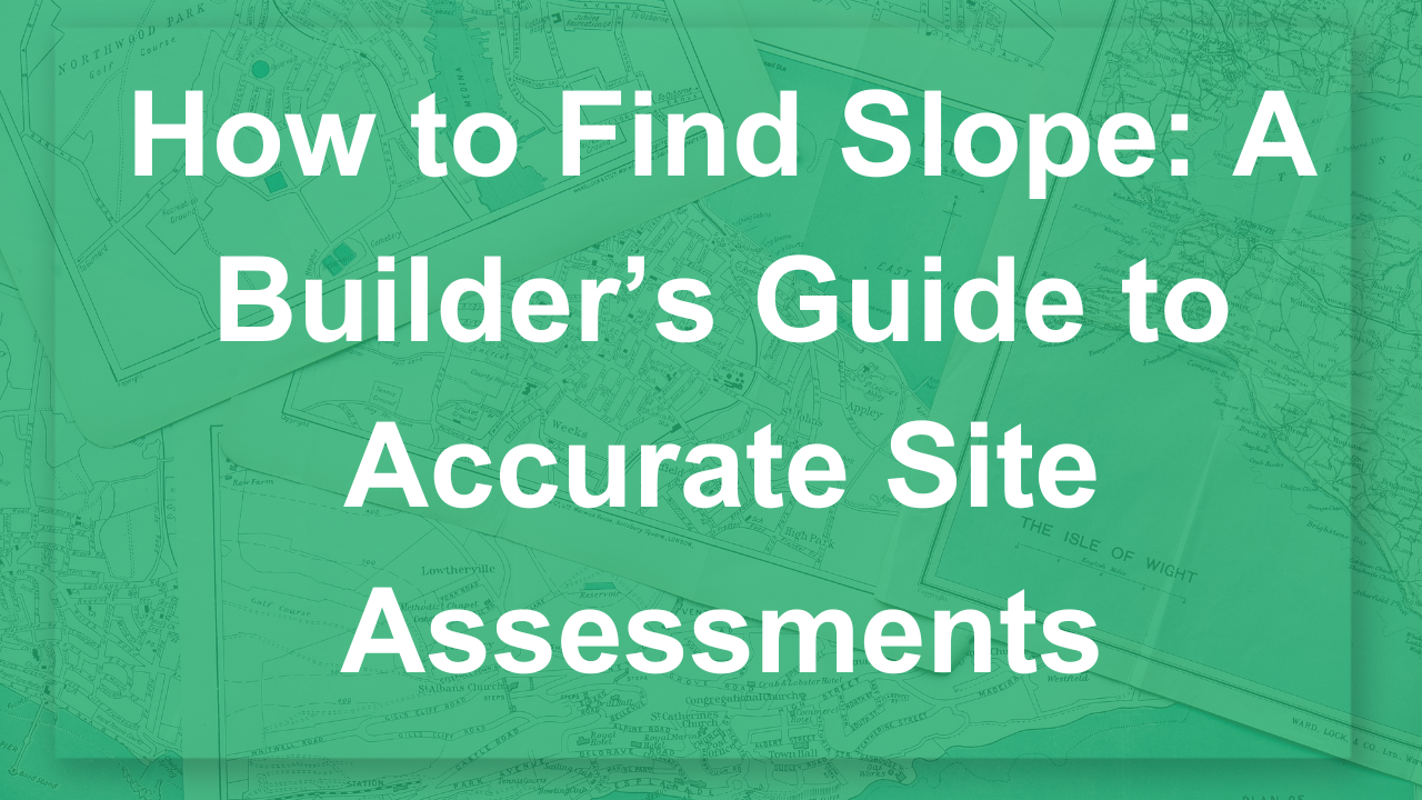 How to Find Slope? | canibuild