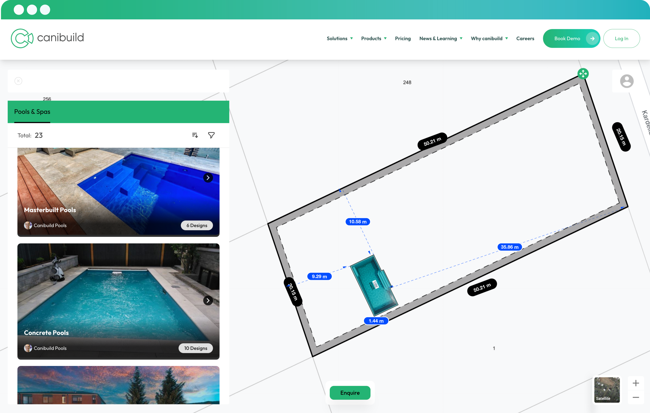 canibuild Web Widget | Lite version of app changing the way builders sell
