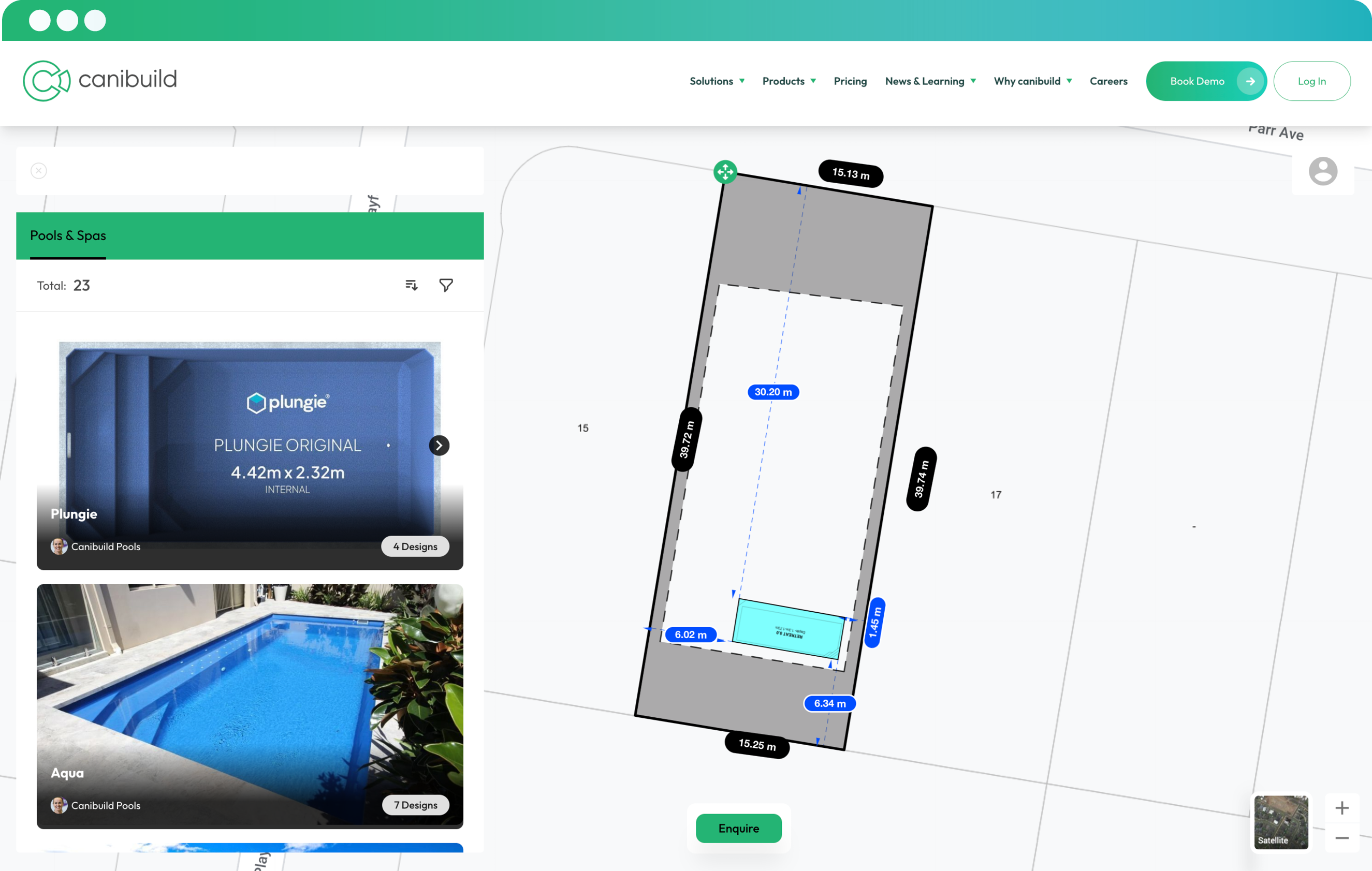canibuild Web Widget | Lite version of app changing the way builders sell