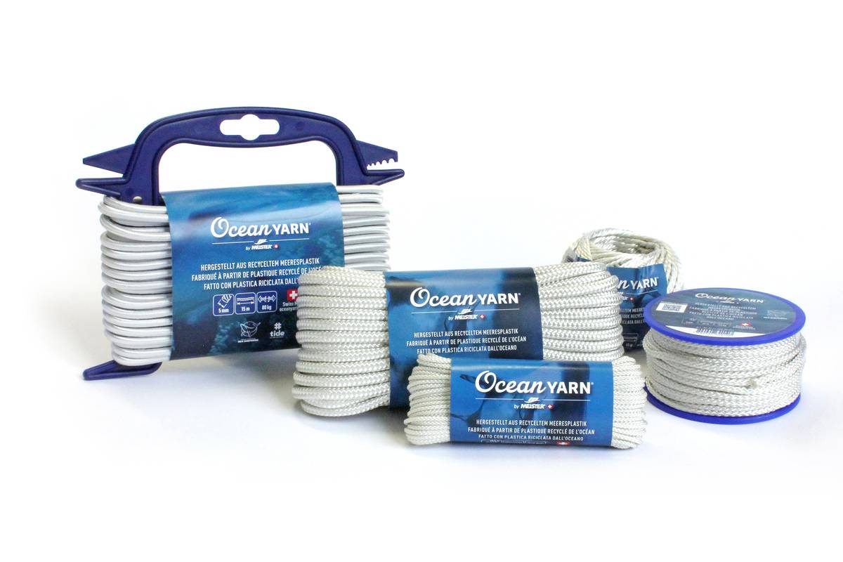 #tide ocean material | Recycled polyester yarn