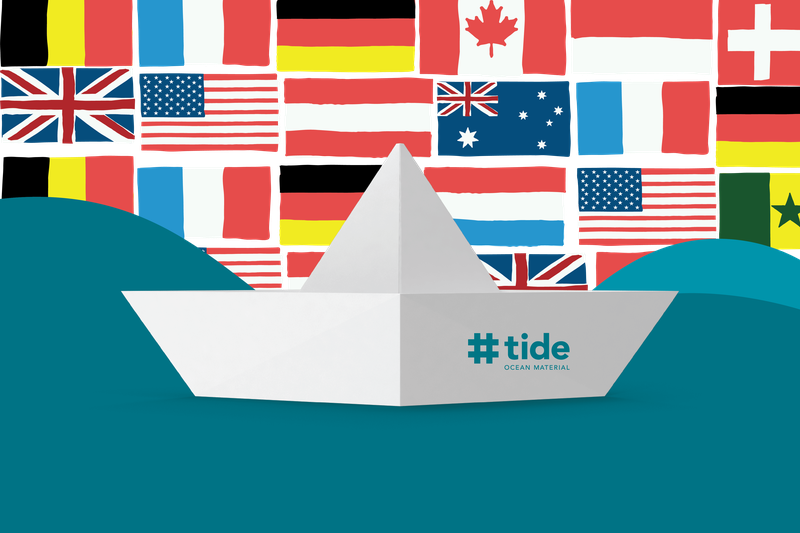 #tide ocean material | Sustainable Domino game