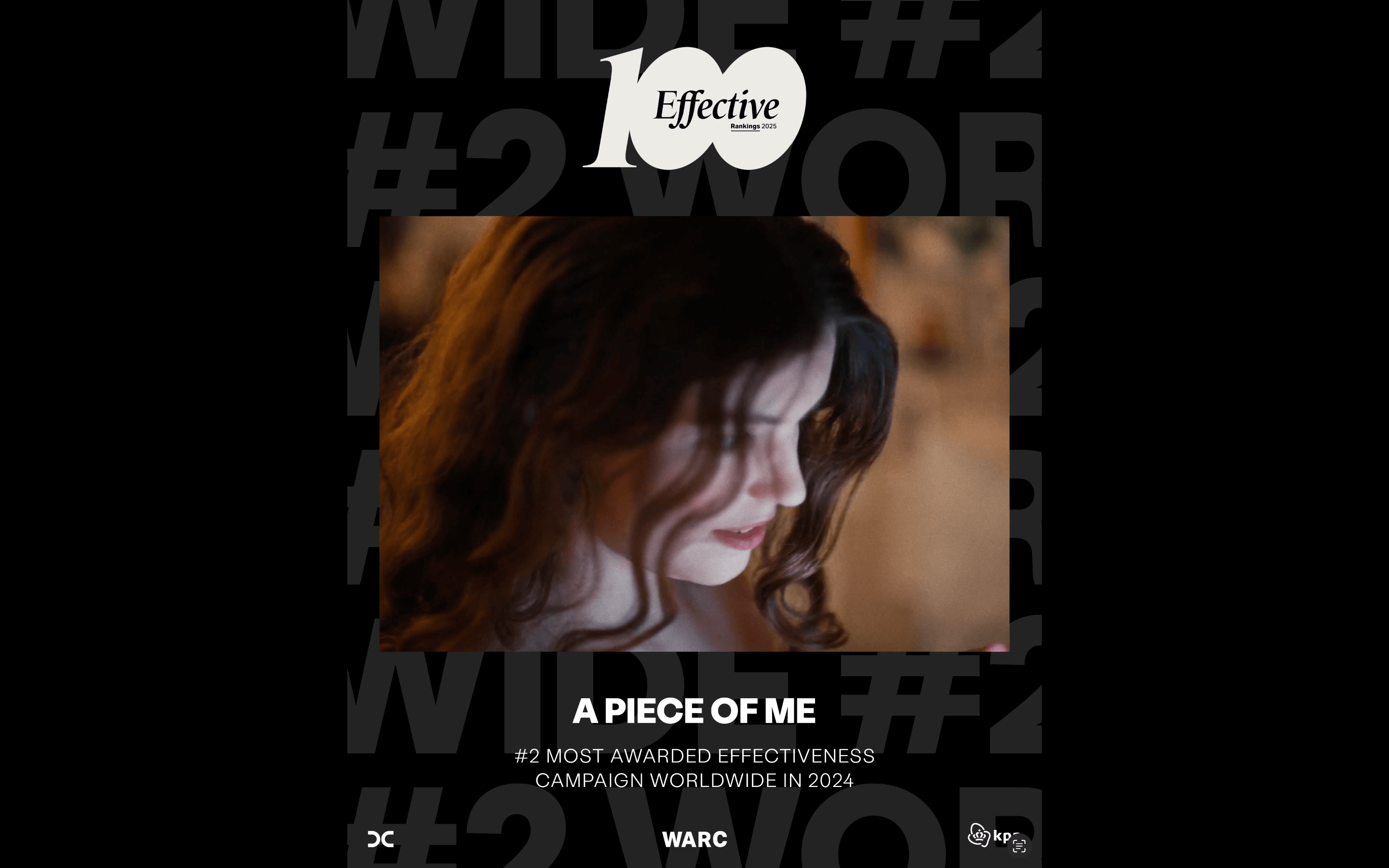 KPN "A Piece of Me" Campaign Ranks #2 for Effectiveness Globally ...