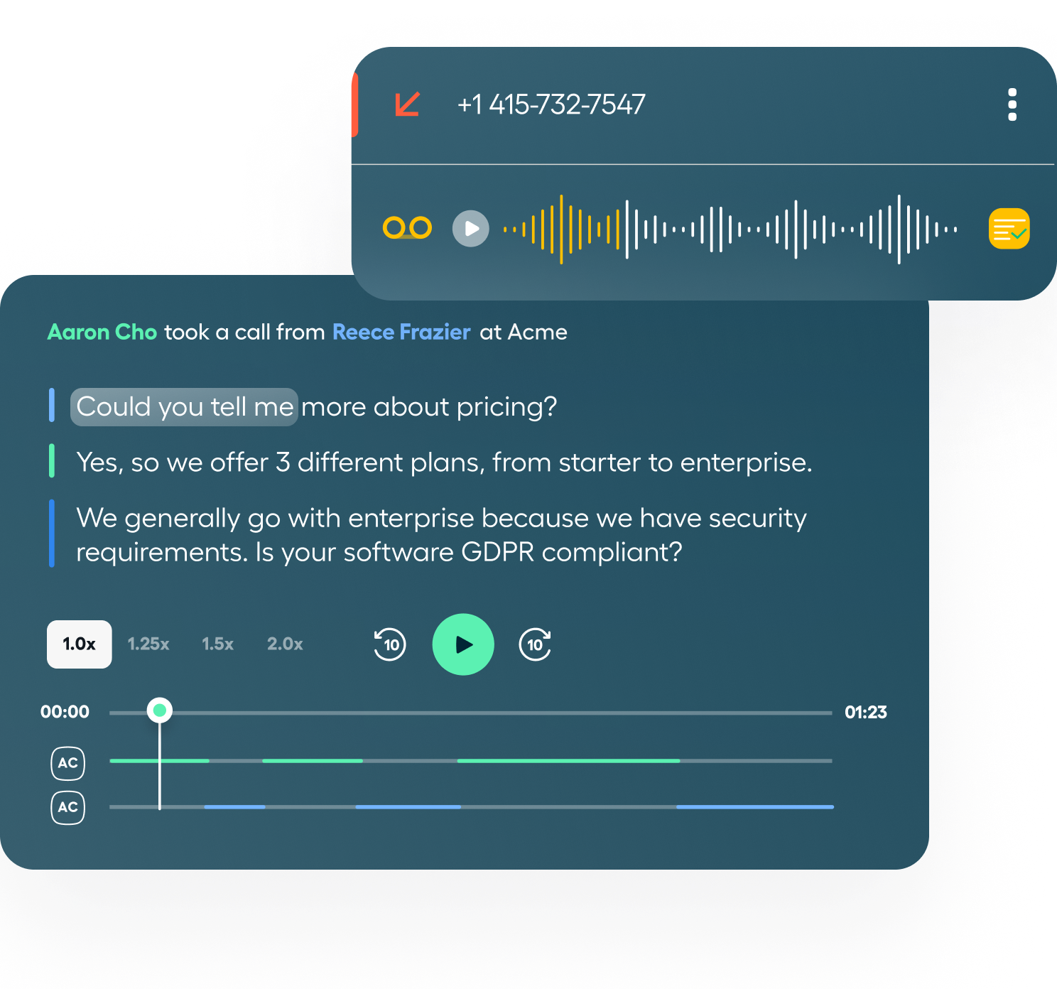 Simplifying AI For Customer Facing Teams Aircall