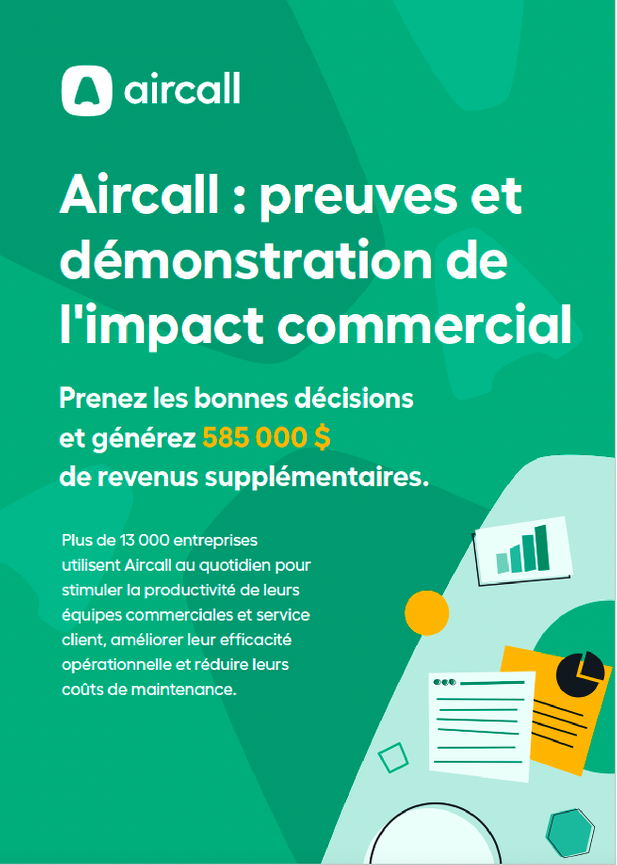 Aircall : preuves et démonstration de l'impact commercial | Aircall