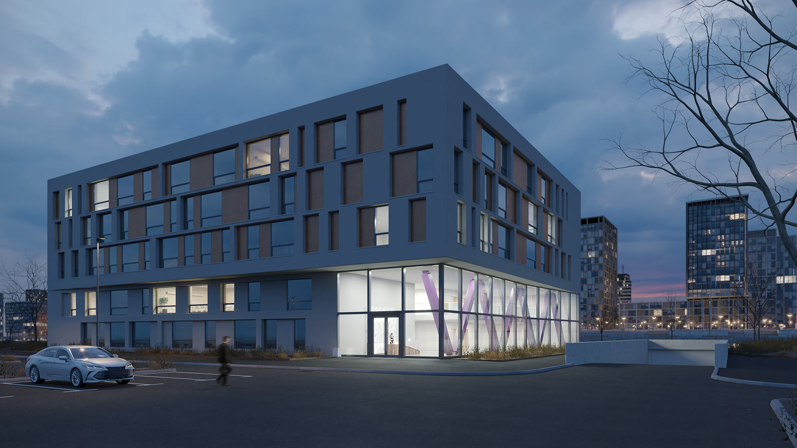 Office lighting with smart control solution – Tridonic