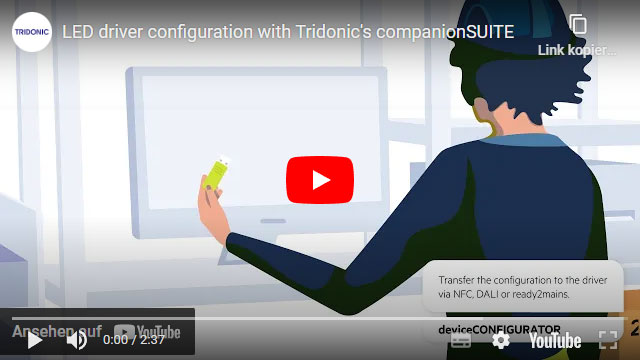 companionSUITE | LED driver functions – Tridonic