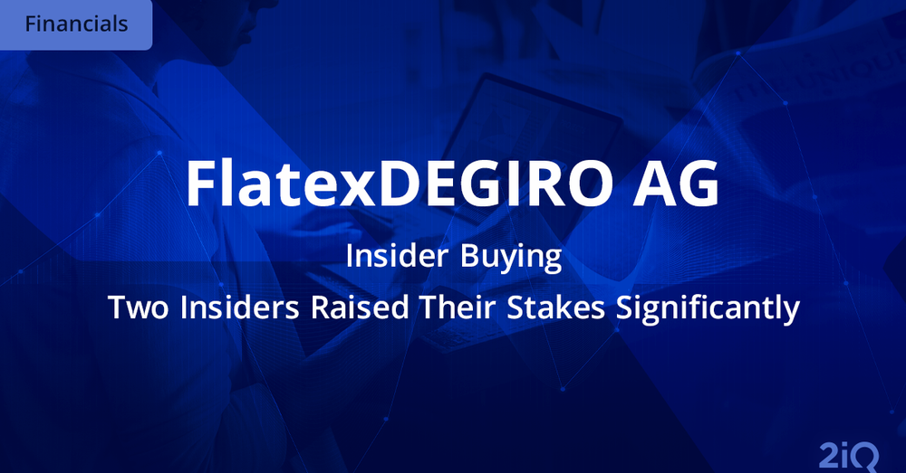 Insider Buying: The CEO of FlatexDEGIRO Just Bought €2.2 Mil Worth of Stock