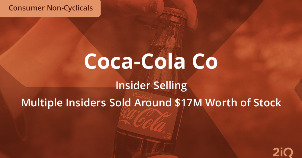 Insiders at Coca-Cola Co Have Been Selling Stock