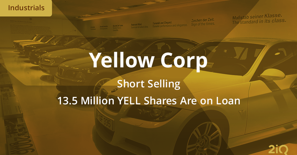 Yellow Corp’s Short Interest Just Spiked