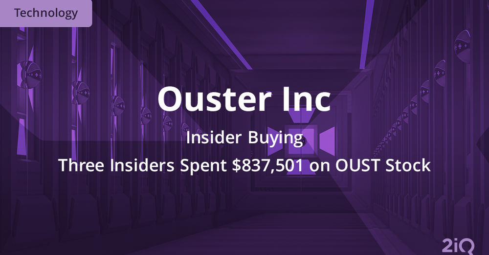 Lidar Company Ouster Just Saw Bullish Insider Buying