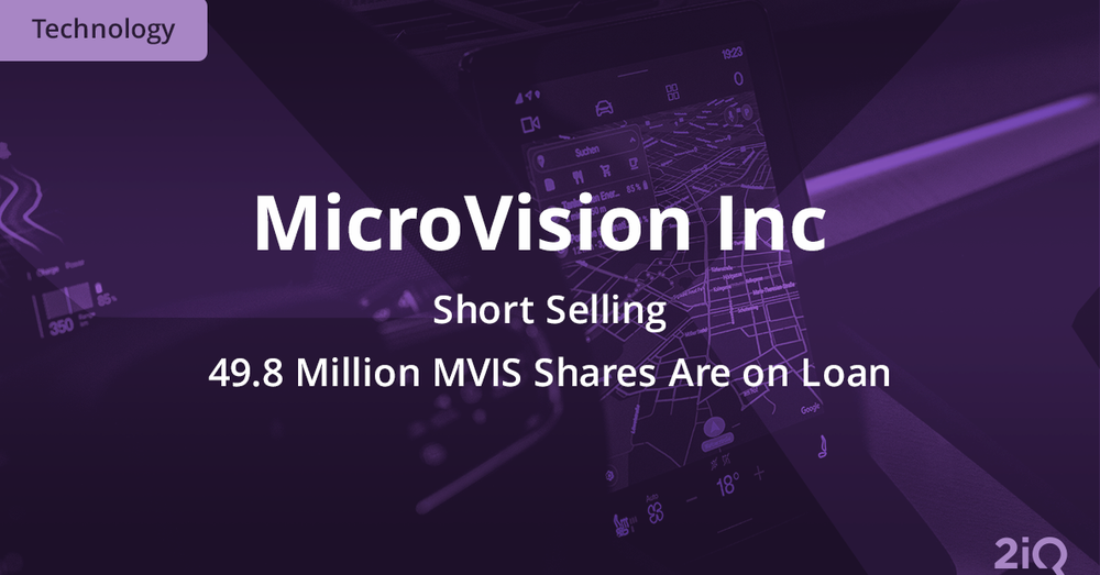 Short Sellers Are Still Targeting MicroVision Inc (MVIS:US)