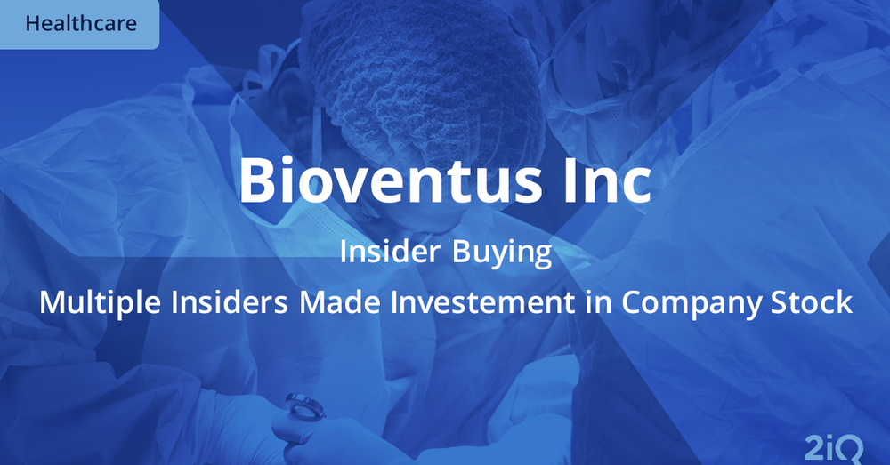 Medical Device Company Bioventus Sees Notable Insider Buying