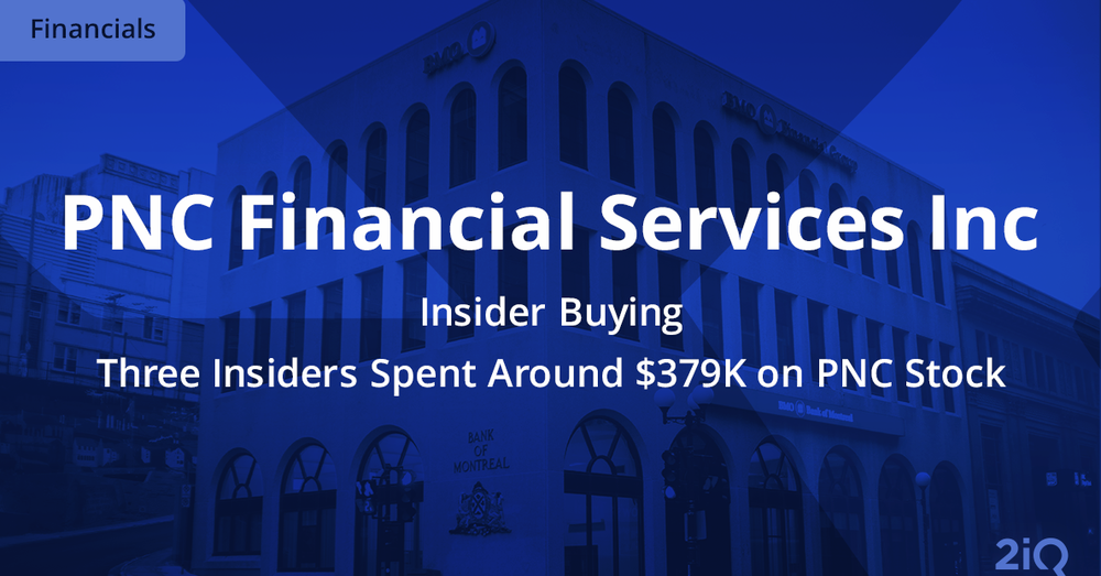 Several Insiders at PNC Financial Services Have Bought Stock Since US ...