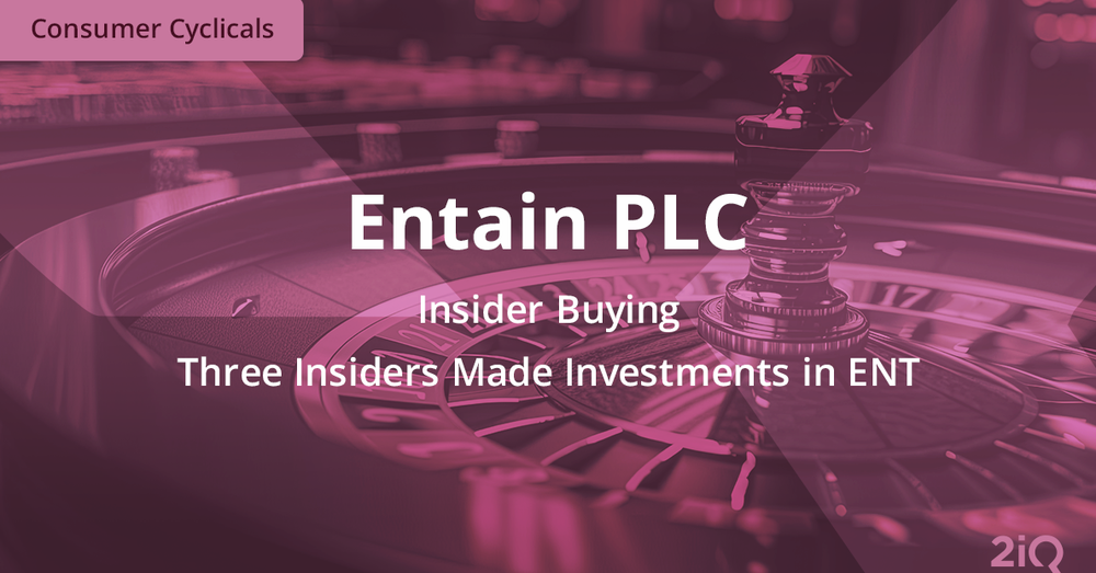 Three Insiders at Sports Betting Company Entain PLC Just Bought Stock