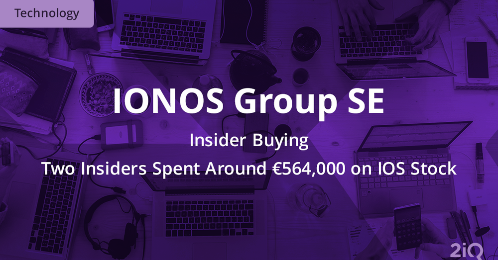 German Tech Company IONOS Just Saw a €564K Insider Purchase