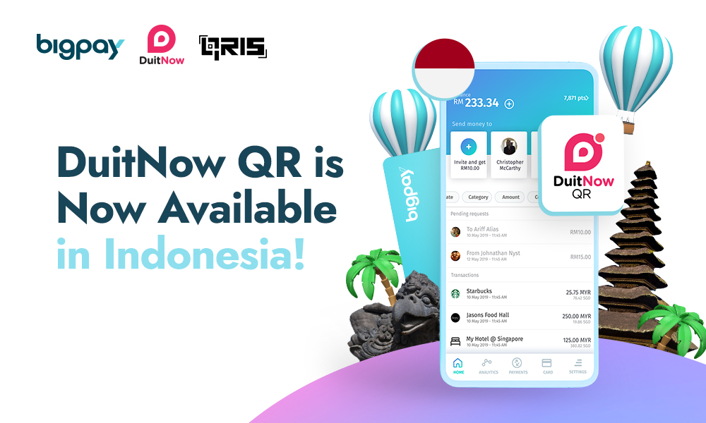 DuitNow QR Is Now Available in Indonesia! | BigPay