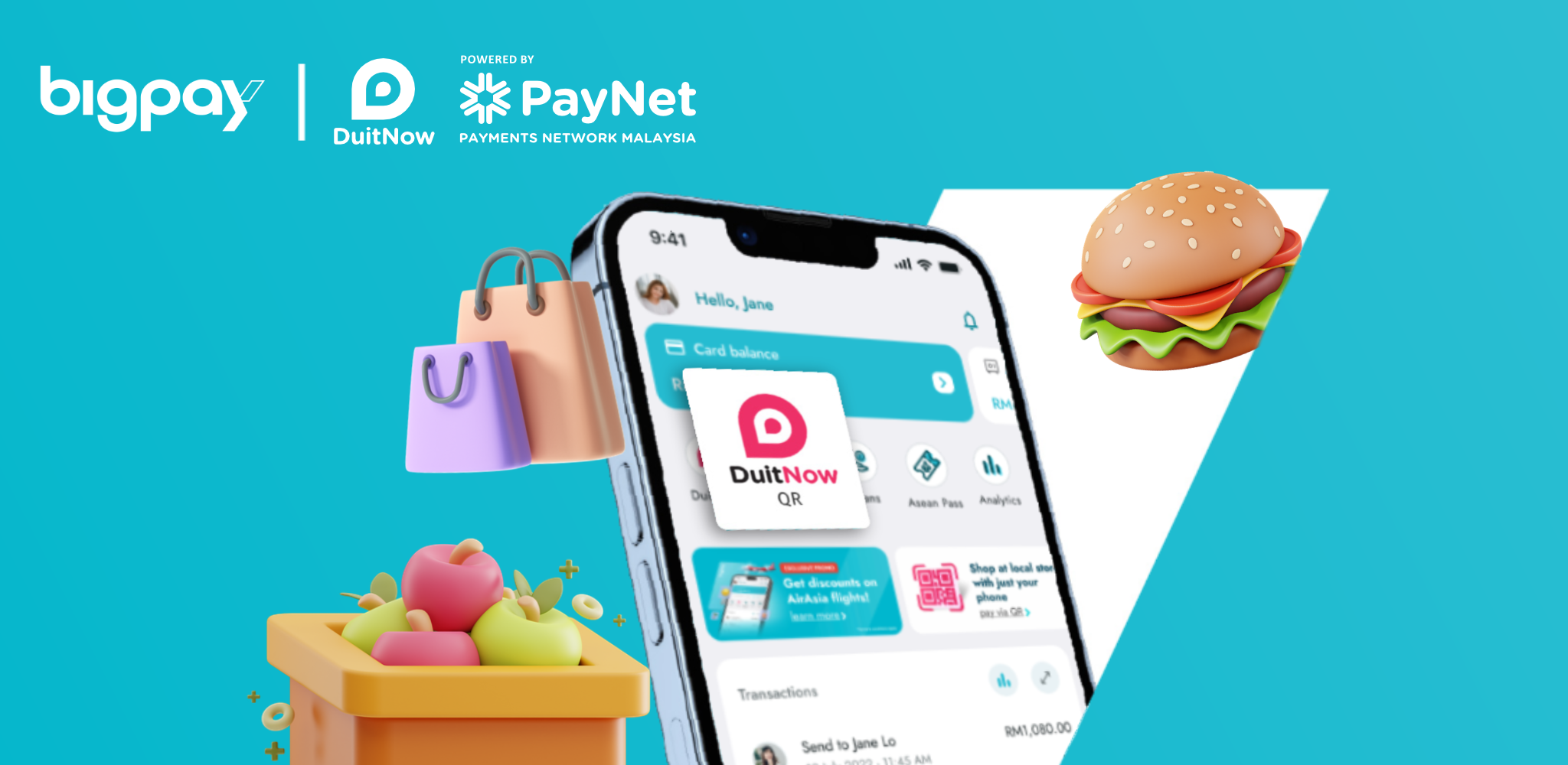 Use BigPay to pay with DuitNow QR and win! | BigPay
