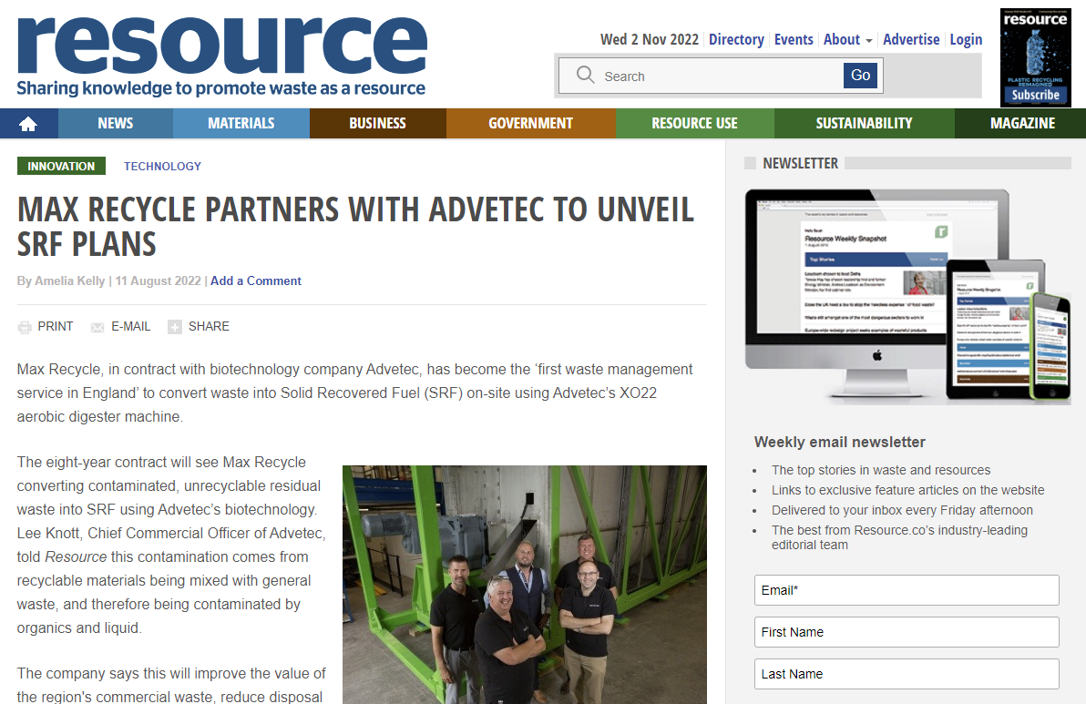 Advetec - environmental biotechnology company