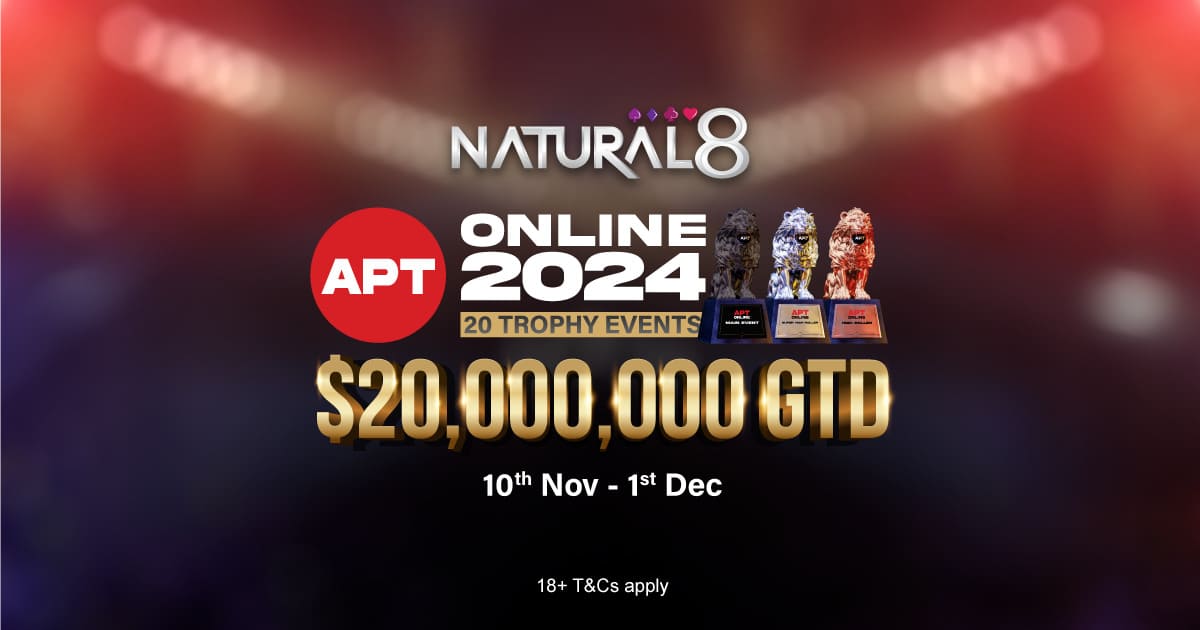 The APT Online 2024 is Back on Natural8! | Natural8