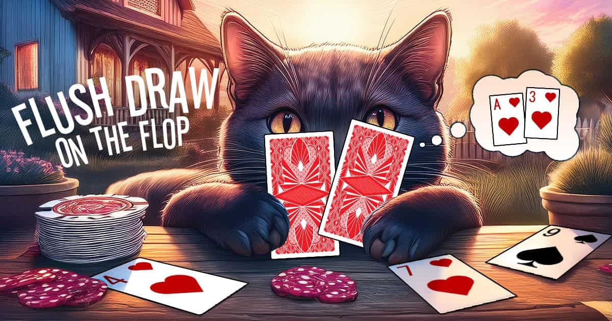 Flush Draw on the Flop: Bet Big or Blame the River! | Natural8