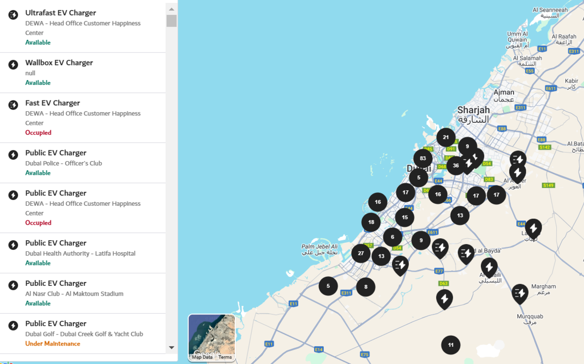 A Comprehensive Guide to EV Charging Stations in Dubai | MOOV by Al-Futtaim