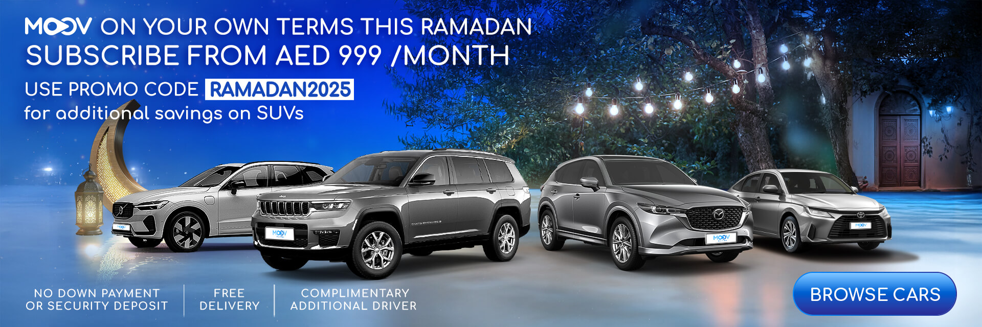 Car Subscription and Rental Services in the UAE | MOOV By Al-Futtaim