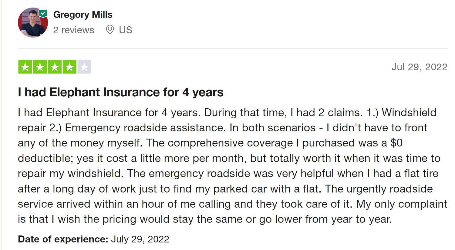 Elephant Auto Insurance Review: Costs and Ratings (2024) - Insurify