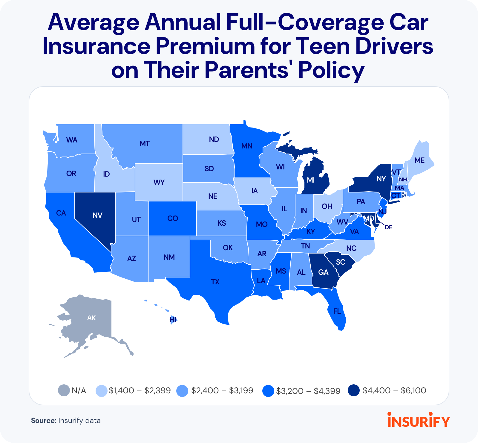 The Teen Tax: Young Drivers Add 90% More to Parents’ Car Insurance ...