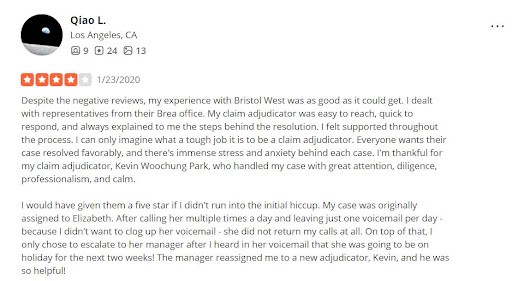 Bristol West Car Insurance Review: Costs and Ratings (2024) - Insurify