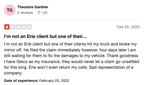 Erie Auto Insurance Review: Costs and Ratings (2024) - Insurify