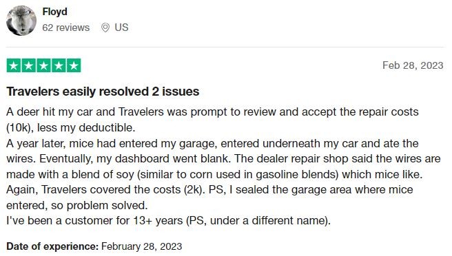 Travelers Auto Insurance Review: Ratings and Quotes (2024) - Insurify