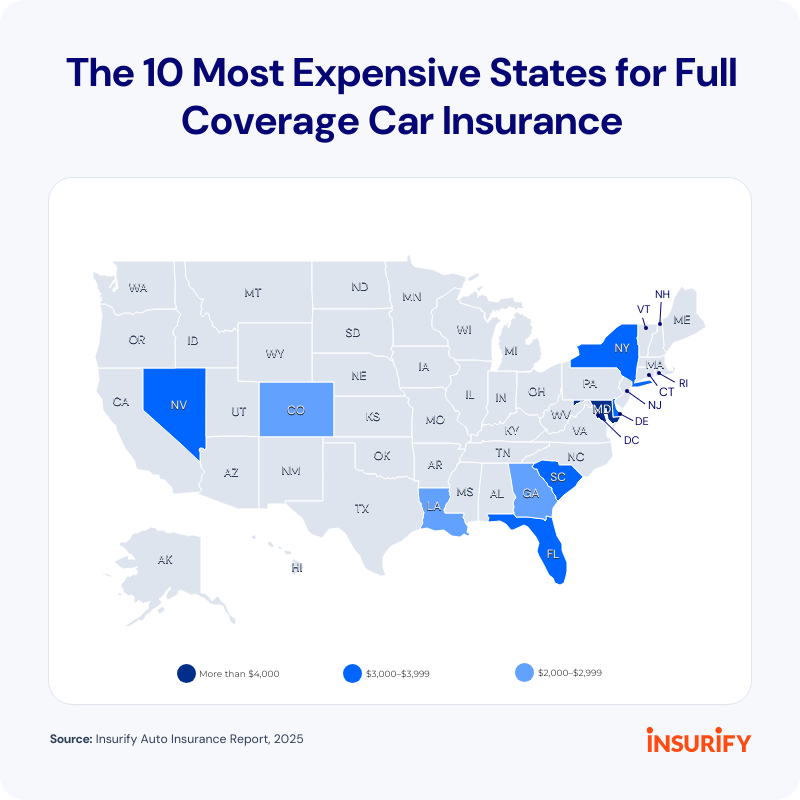 Nevada, Washington, and New York OK’d the Most Auto Insurance Rate ...