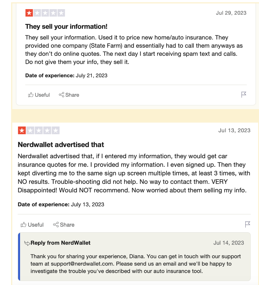 NerdWallet Car Insurance Review: Consumer Reviews, Quotes (2024) | Insurify
