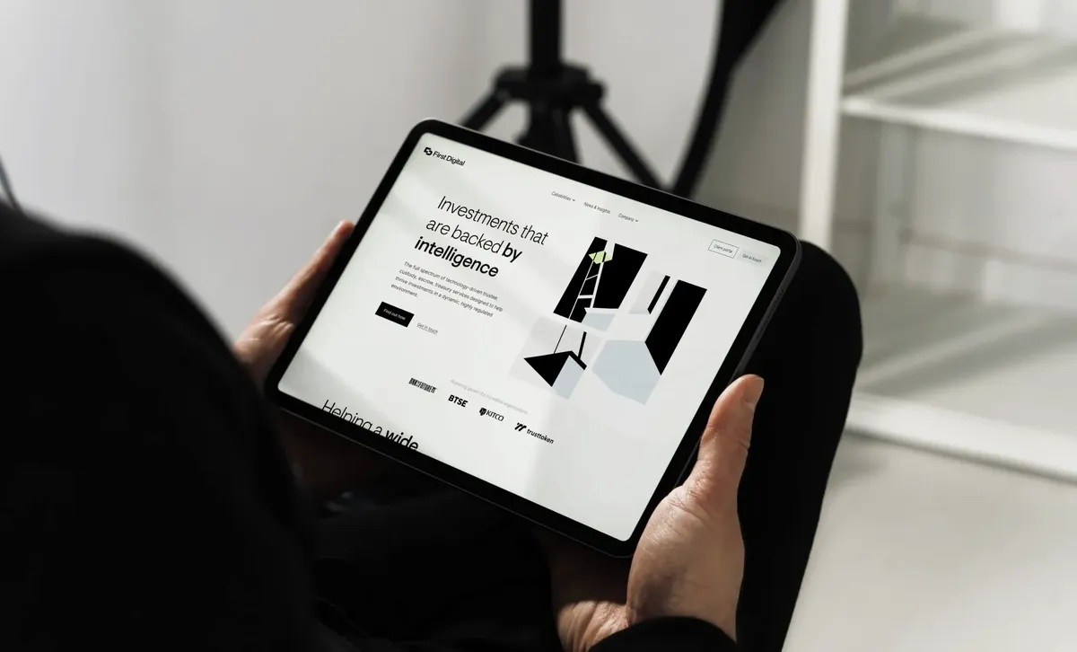 First Digital visual identity / heartbeat