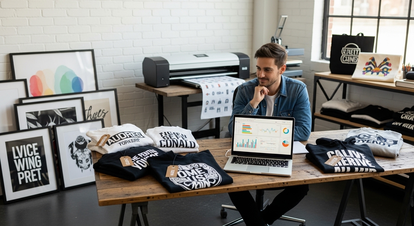 Most profitable print-on-demand products: A 2025 strategy guide