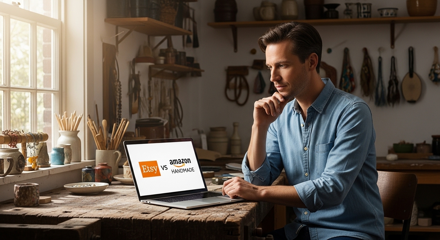 Amazon Handmade vs Etsy: Which platform is best for creators?