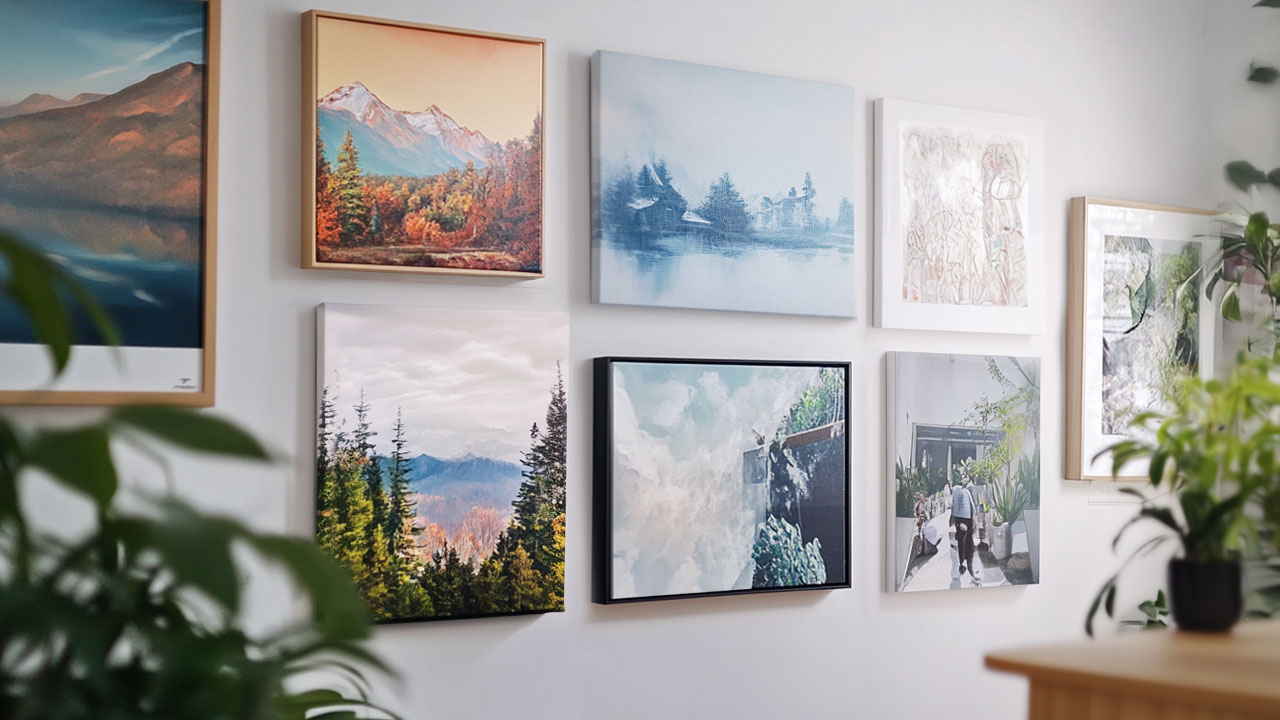 Framed vs. unframed canvas: what's right for your art?