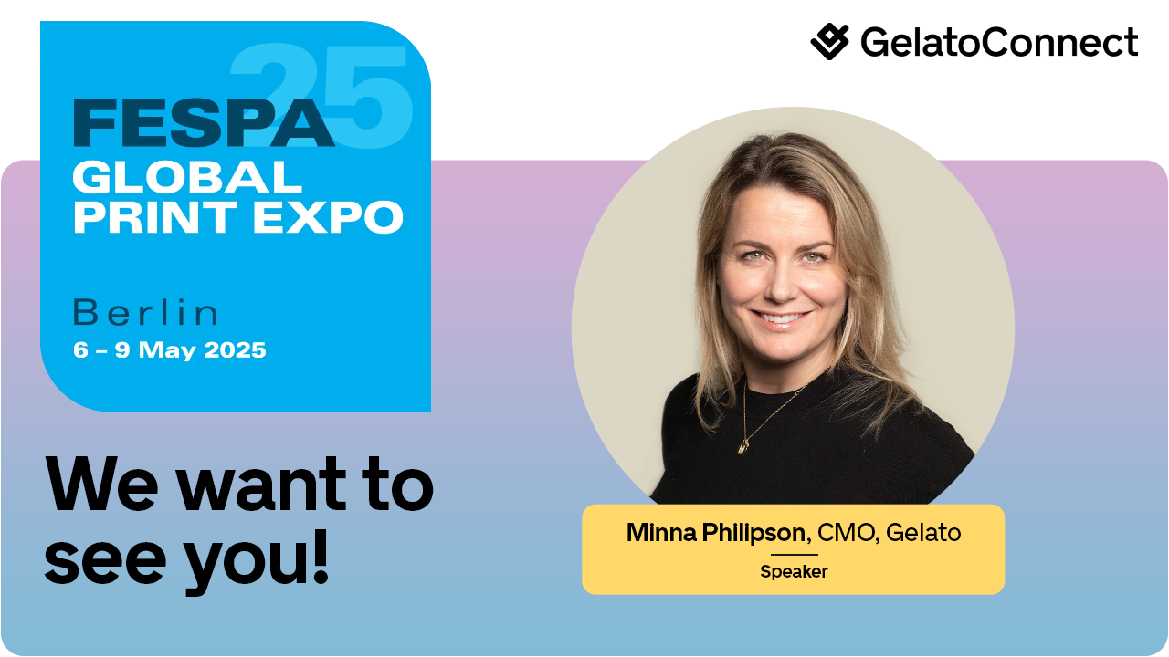 Experience the future of print production with Gelato at FESPA 2025