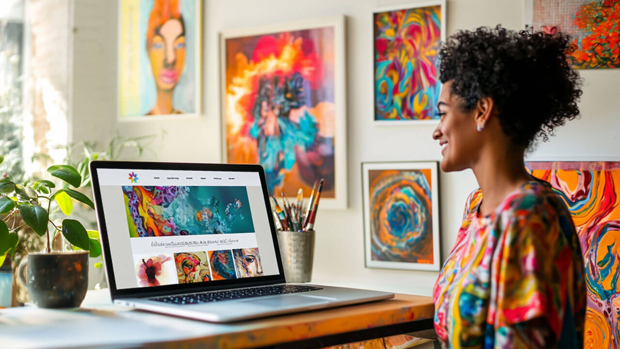 How To Make An Artist Website To Showcase Your Work