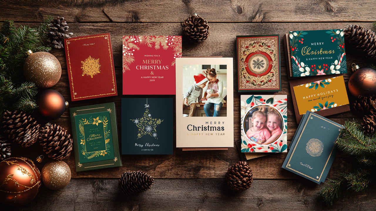 How To Make Christmas Cards With Photos Spellbinders Snowcapped