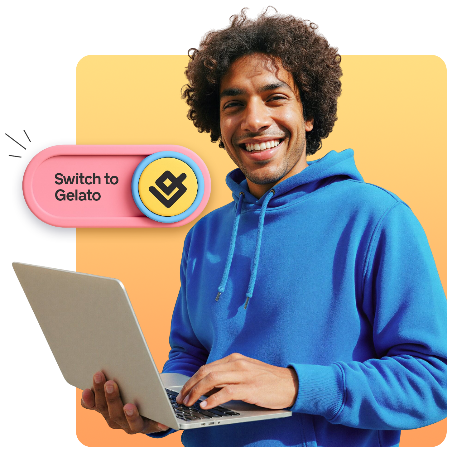 Switch to Gelato - Up to 25% Off + 5% Cashback | Fast AI Migration